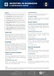Doing Business with Barbados - The International Trade Council