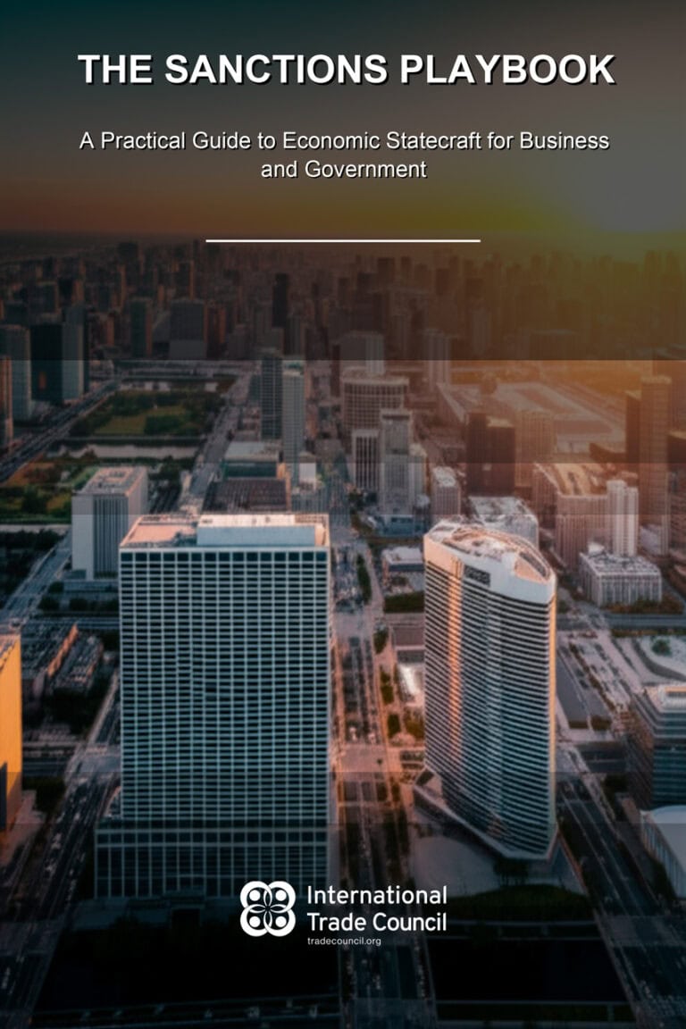 The Sanctions Playbook – A Practical Guide to Economic Statecraft for ...